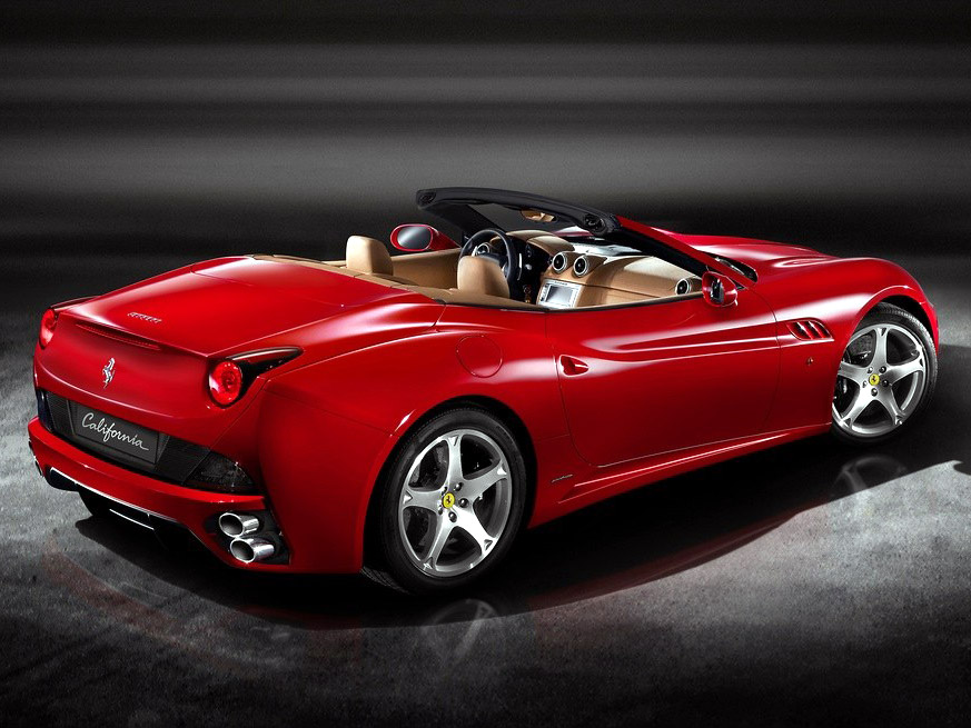 Ferrari California back view - The Supercars - Car Reviews, Pictures ...